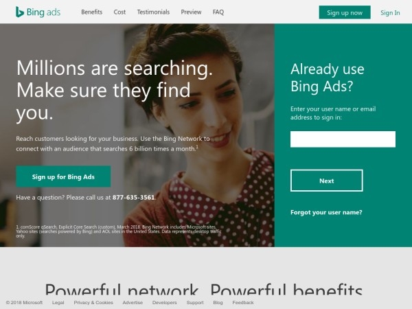 Microsoft Advertising (Bing Ads) - Trusted - Advertising networks ... Microsoft Advertising (Bing Ads) - Trusted - Advertising networks ...