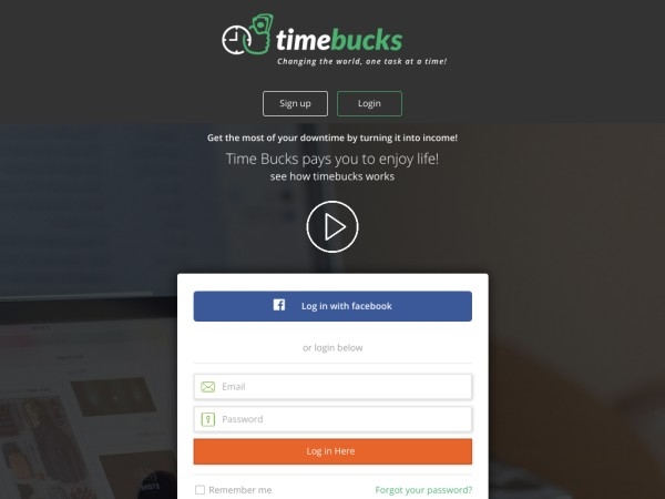 TimeBucks - Trusted - GPT (Get Paid To) - Online Money World